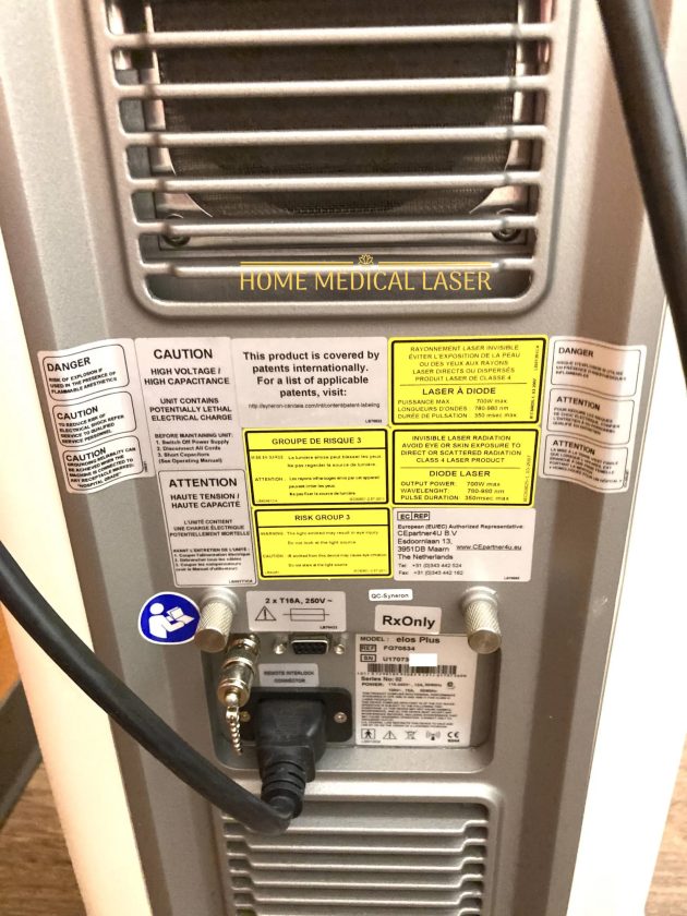 Syneron Candela Elos Plus - HOME MEDICAL LASER